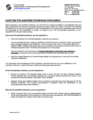 Fillable Online seattle Department of Planning and Development (DPD ...