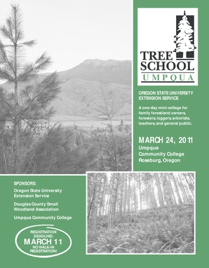 Fillable Online extension oregonstate S O U T H UMPQUA OREGON STATE ...