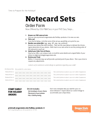 Fillable Online printmail oregonstate Order Form - Printing & Mailing ...