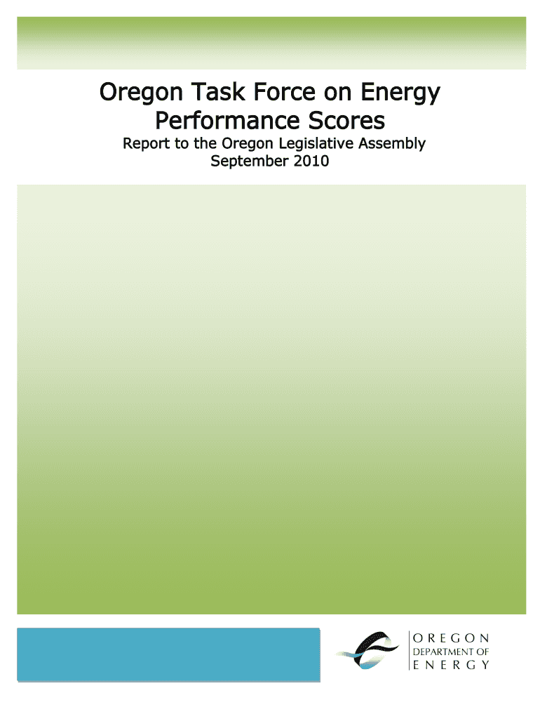 Fillable Online Report to the Oregon Legislative Assembly Fax Email ...