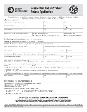 Fillable Online michigan-energy For products installed by a contractor ...