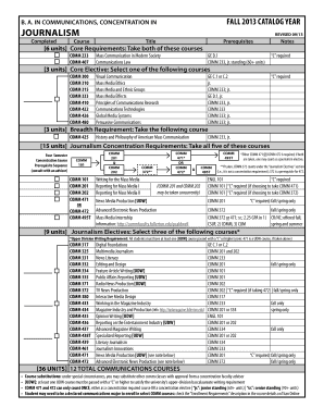Fillable Online communications fullerton COMM 233 Fax Email Print ...