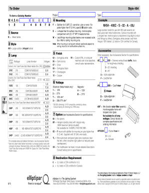 Fillable Online Lighting the Vertical Metal Halide Large outdoor ...
