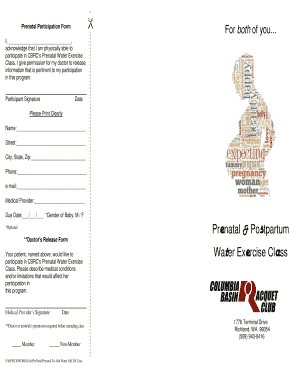 Fillable Online Prenatal Release Form Fax Email Print - pdfFiller