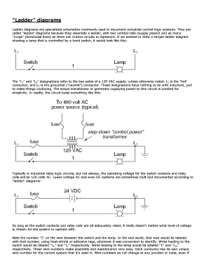Fillable Online "Ladder" diagrams Fax Email Print - pdfFiller
