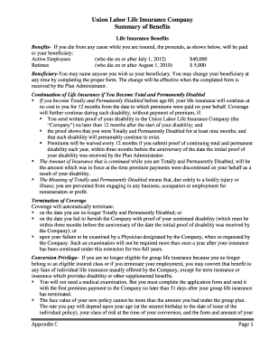 Fillable Online Union Labor Life Insurance Company Fax Email Print ...