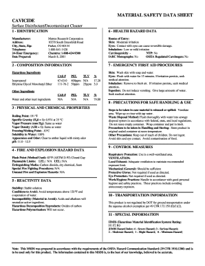 Fillable Online Metrex Research Corporation Fax Email Print - pdfFiller