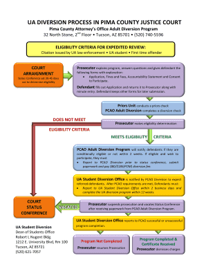 Fillable Online UA DIVERSION PROCESS IN PIMA COUNTY JUSTICE COURT Fax ...