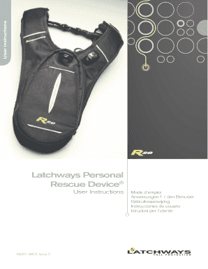 Latchways R20 - Fill Online, Printable, Fillable, Blank | pdfFiller