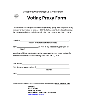Fillable Online cslpreads Collaborative Summer Library Program Voting ...