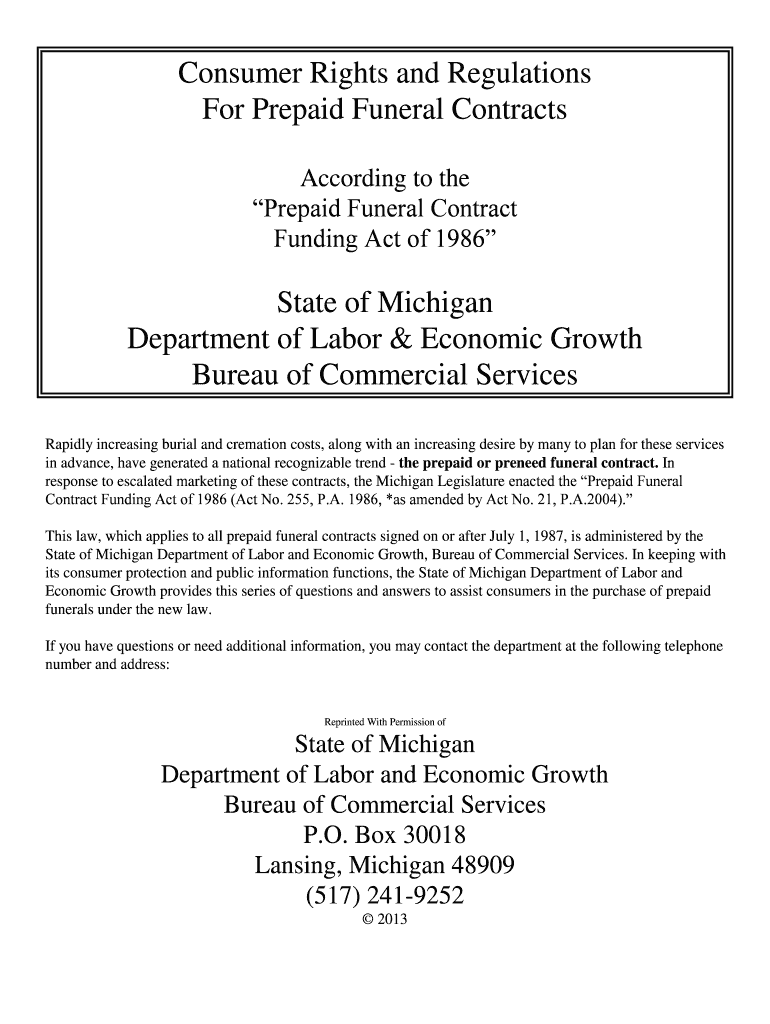 Fillable Online Consumer Rights and Regulations Fax Email Print - pdfFiller