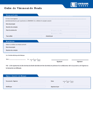 Remplissable En Ligne Ordre de Virement de Fonds - bunibankhaitibbcomb ...