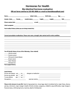 Fillable Online Hormones For Healthdocx Fax Email Print - pdfFiller
