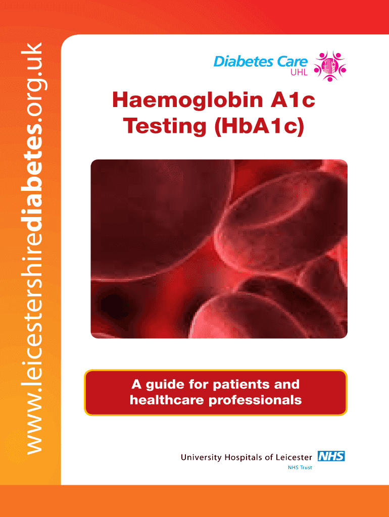 Fillable Online Haemoglobin A1c Fax Email Print - pdfFiller