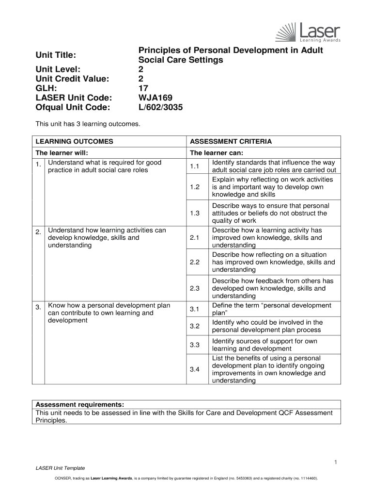 Fillable Online LASER Unit Code: Fax Email Print - pdfFiller