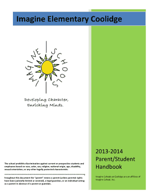 Fillable Online imaginecoolidge Imagine Elementary Coolidge - Imagine ...