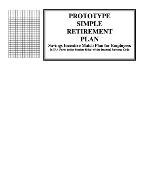 Fillable Online RETIREMENT ACCOUNT (SIMPLE IRA) Fax Email Print - pdfFiller