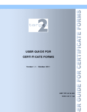 Fillable Online SSP Registration User guide for certificate forms v.1.1 ...