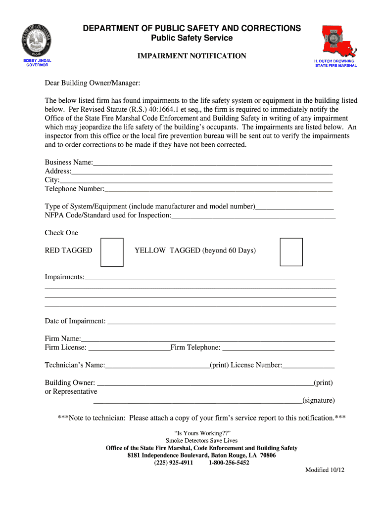 Fillable Online lasfm Impairment Form.DOC - lasfm Fax Email Print ...