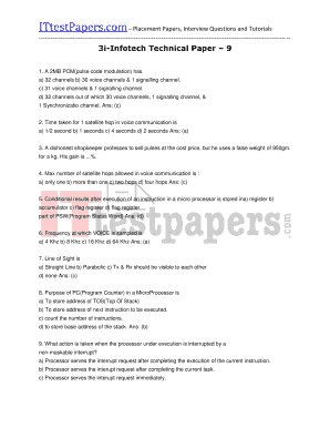 Fillable Online TCS Placement Papers - ITtestpapers.com Fax Email Print ...