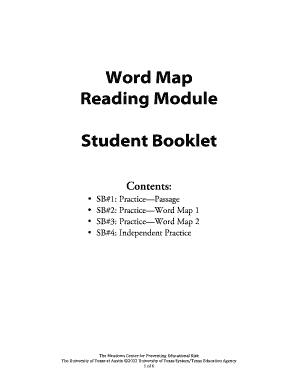 Fillable Online Word Map Fax Email Print - pdfFiller