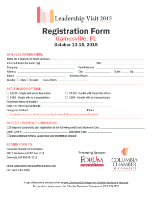 Chamber Of Commerce Registration Form - Fill Online, Printable ...