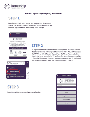 Fillable Online Remote Deposit Capture (RDC) Instructions Fax Email ...