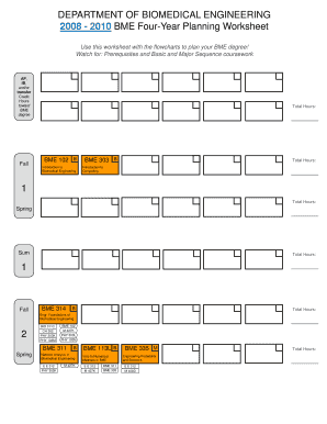 Fillable Online bme utexas DEPARTMENT OF BIOMEDICAL ENGINEERING 2008 ...