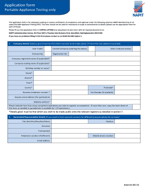 Fillable Online PAT Only Application Form - bnapitbborgbbukb Fax Email ...