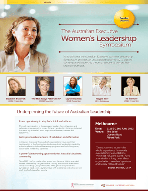 Fillable Online The Australian Executive Fax Email Print - pdfFiller