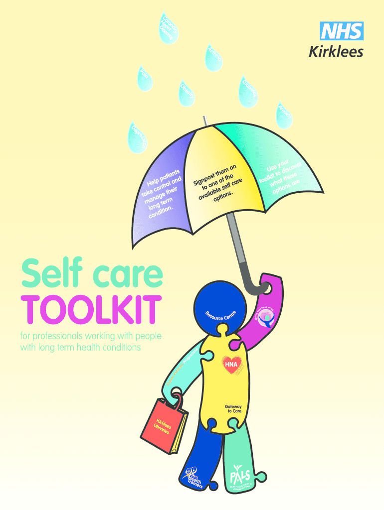 Fillable Online selfmanagementsupport health org Self Care Toolkit ...