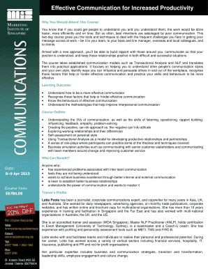 Fillable Online mis netdns Effective Communication for Increased ...