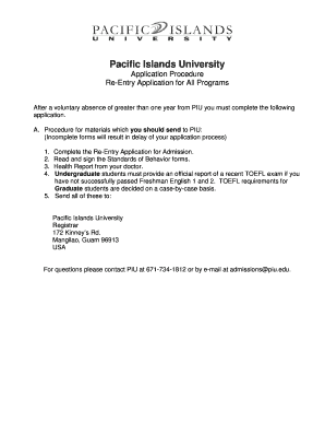 Fillable Online piu Re-Entry Application for All Programs - PIU - piu ...