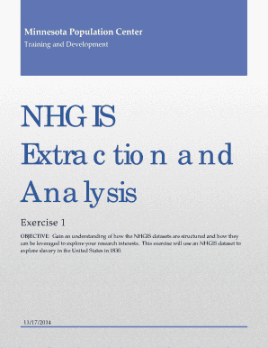 Fillable Online pop umn NHGIS Extraction and Analysis. Exercise 1 Fax ...