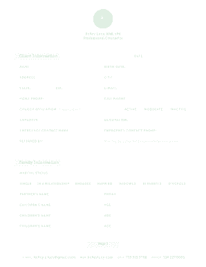 Fillable Online Digital Intake bFormb Fax Email Print - pdfFiller