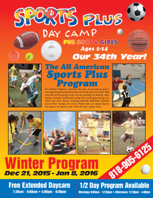 80+ Free Editable Sports Brochure Templates in MS Word [DOC] | pdfFiller