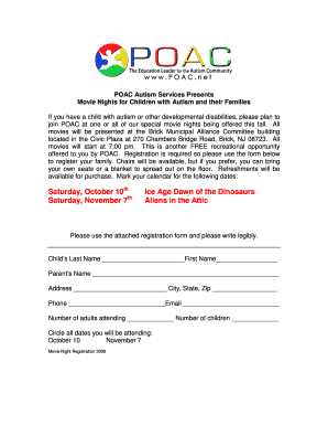 Fillable Online Movie Registration formdoc Fax Email Print - pdfFiller