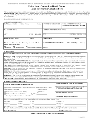 Fillable Online fiscalservices uchc This form is for the exclusive use ...