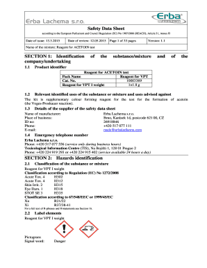 Fillable Online MSDS Reagent for ACETOINtest.pdf - Erba Group Fax Email ...