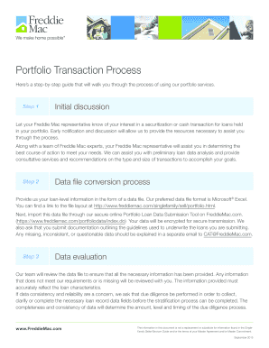 Fillable Online Portfolio Transaction Process Portfolio Transaction ...