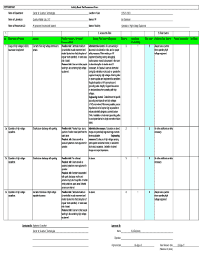 Fillable Online safety quantumlah CQTRA016V2 Activity-Based Risk ...