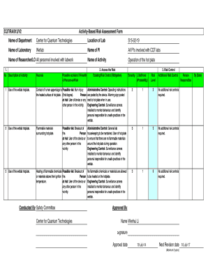 Fillable Online safety quantumlah CQT RA 012 V2 Hotplate Risk ...