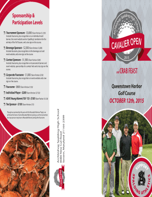 Fillable Online archbishopspalding Cavalier open - Archbishop Spalding ...