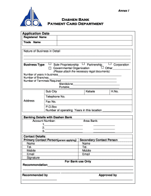 Fillable Online Merchant Application Form Englishupdateddoc Fax Email Print - pdfFiller