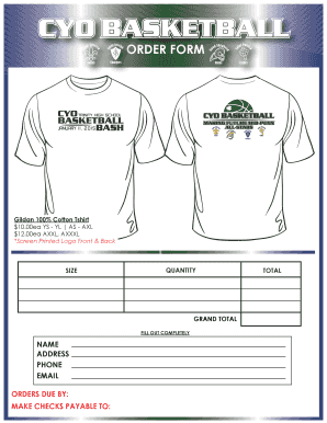 Fillable Online sainttheresaschool 22337 CYO Trinity Boys Basketball ...