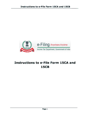 Form 15ca Instructions - Fill Online, Printable, Fillable, Blank ...