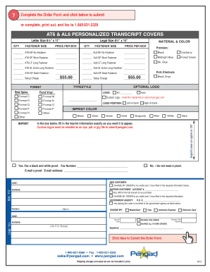 Fillable Online Pricing - Pengad, Inc. Fax Email Print - pdfFiller
