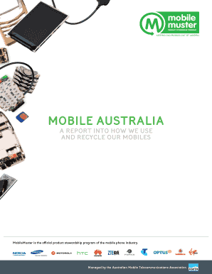 Fillable Online MOBILE AUSTRALIA - bMobilemusterb Fax Email Print ...