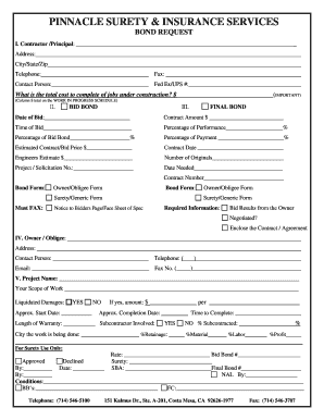 Fillable Online Contractor Principal Fax Email Print - pdfFiller