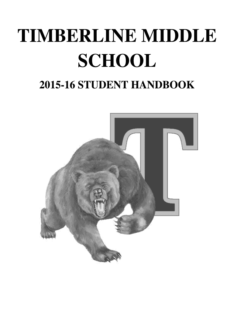 Fillable Online timberline alpineschools TIMBERLINE MIDDLE - timberline ...